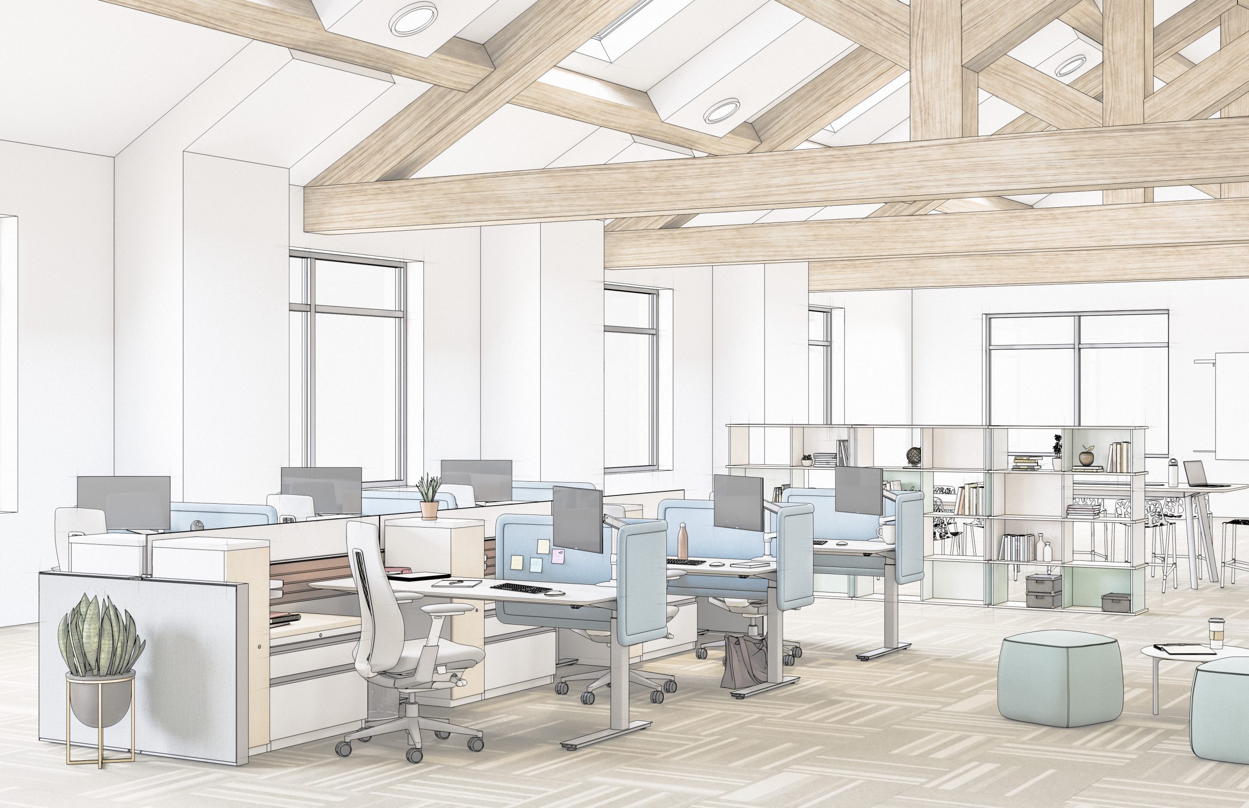 Individual Workspace – McGowans | Let's bring your space to life